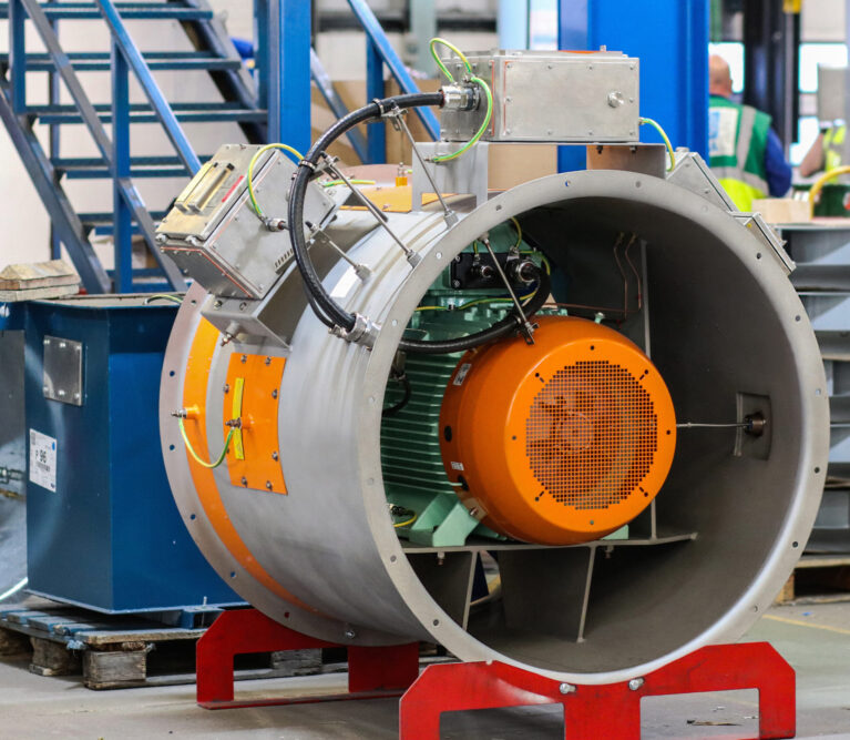 Building Four Bespoke ATEX Fans Destined for Offshore Brazil | Elta